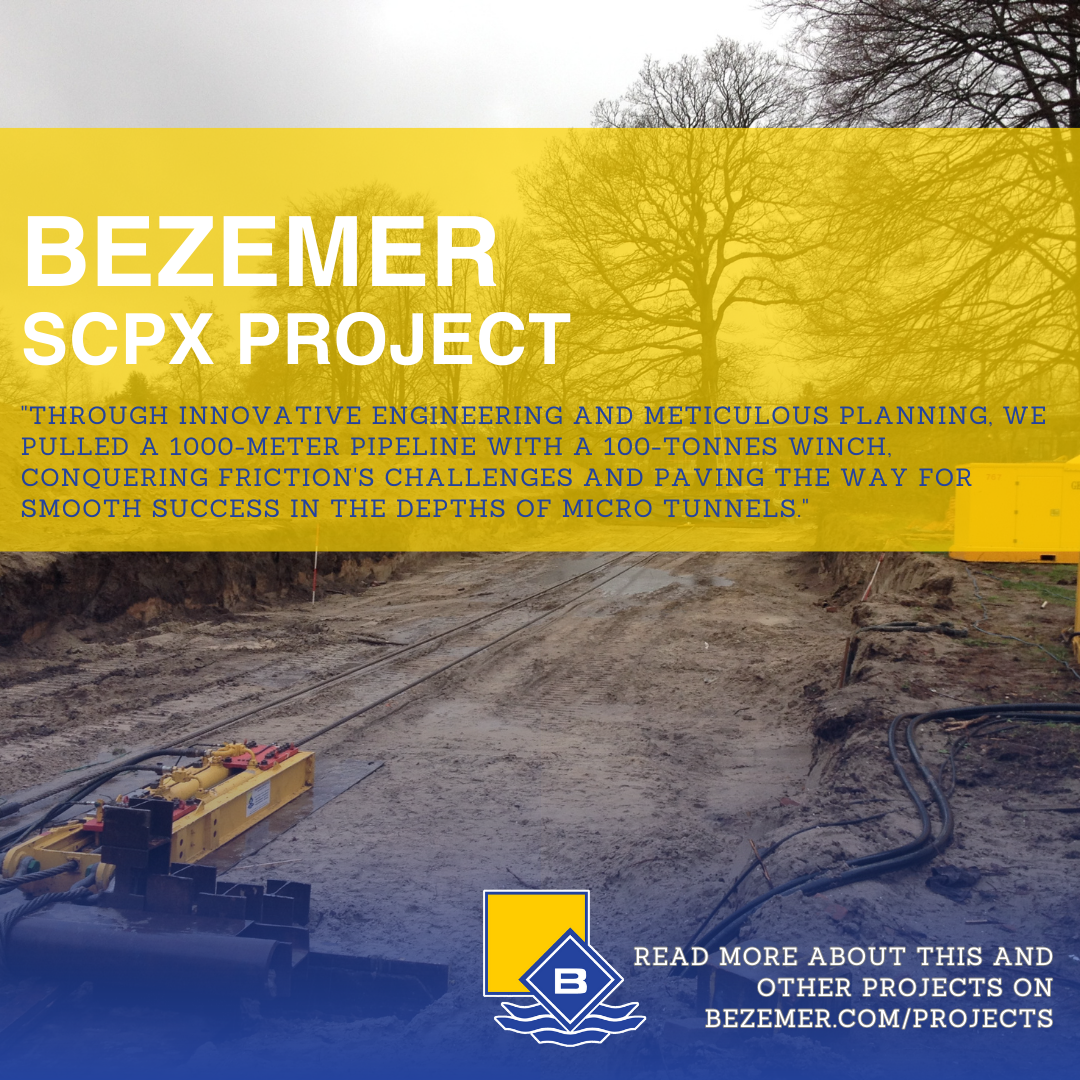 SCPX Project Azerbaijan | 100 Ton Linear Winch | Bezemer Group