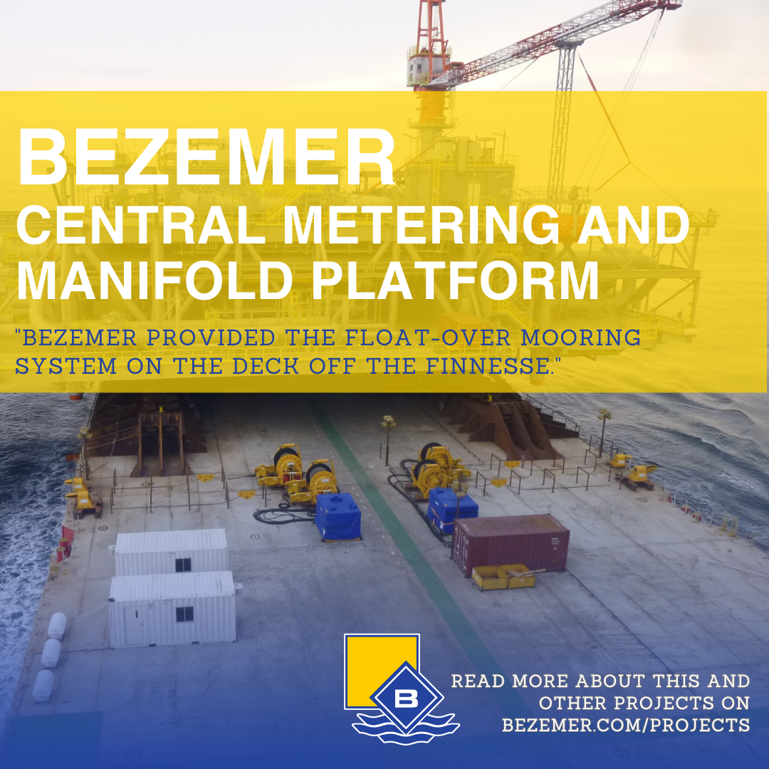 CMMP Topside Iraq | 80 Ton Drum Winch | Bezemer Group