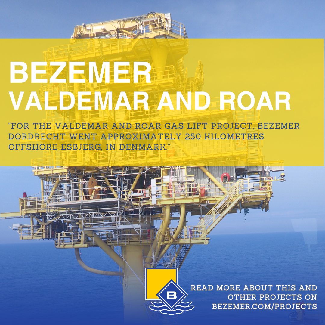 Valdemar and Roar Gas Lift Project Denmark | Bezemer Group