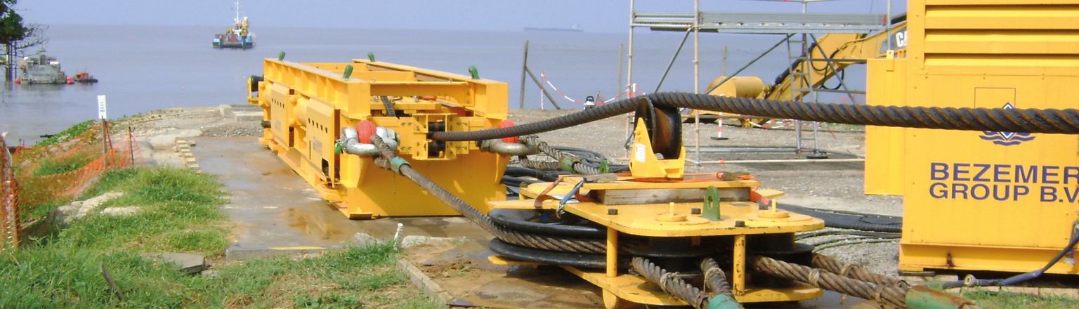 500 Ton Linear Winch Type CPM 1100 | Bezemer Group