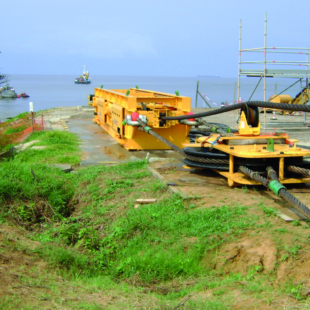 500 Ton Linear Winch Type CPM 1100 | Bezemer Group